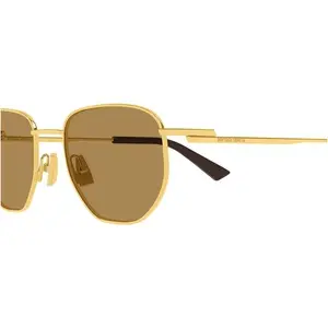 Bottega Veneta Hexagonal Frame Sunglasses