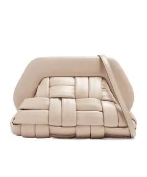THEMOIRE Tia Clutch Bag - Nude