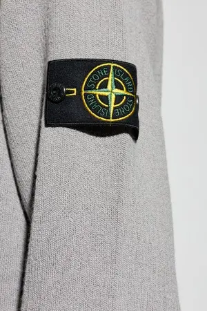 Stone Island Logo Patch Knitted Jumper