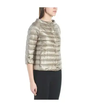 Herno Cropped Sleeve Down Jacket
