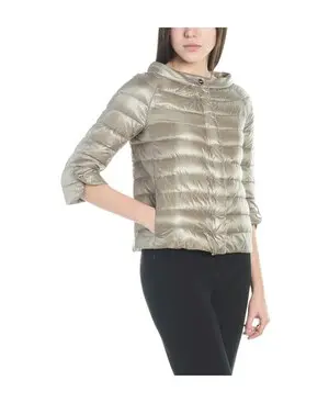 Herno Cropped Sleeve Down Jacket