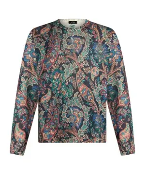 Etro Floral Paisley Printed Jumper - Multicolor