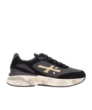 Premiata Lace-up Sneakers - Black