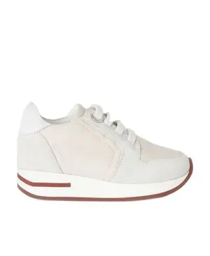 Loro Piana My Wind Flat Casual Sneakers - White