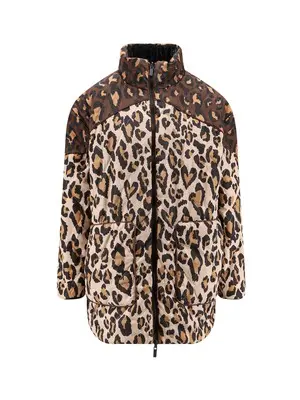 Farm Rio Floral Embroidered Reversible Zip Jacket