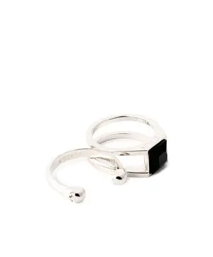 Alexander McQueen Double Skull Signet Ring