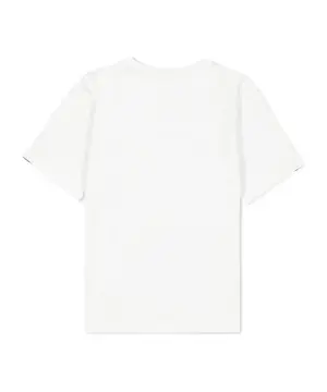 Burberry Round Neck Short Sleeve T-shirt - White