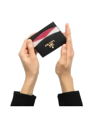 Prada Saffiano Leather Card Holder