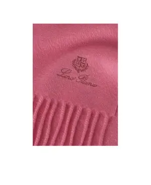 Loro Piana Logo Cashmere Scarf