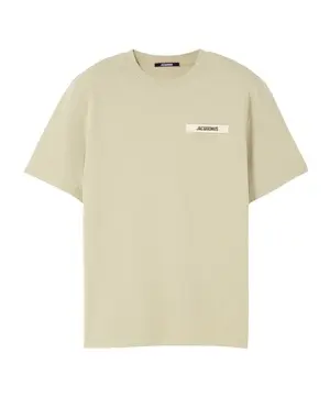 Jacquemus Gros Grain Logo-patch T-shirt