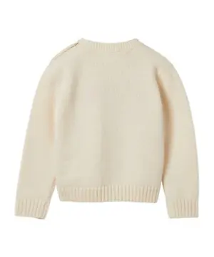 Gucci Baby Wool Sweater With Jacquard Detail
