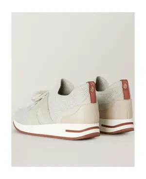 Loro Piana 360 Lp Flexy Walk Flat Low-cut Wool Casual Sneakers