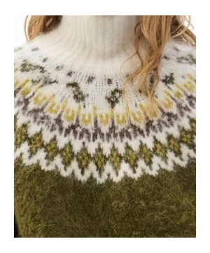Rag & Bone Patterned Turtleneck Knitwear
