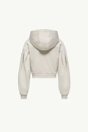 Moncler Embroidered Zip-up Cotton Hoodie
