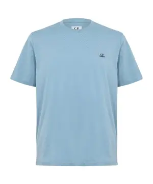 C.P. COMPANY Logo Crew-neck T-shirt - Blue