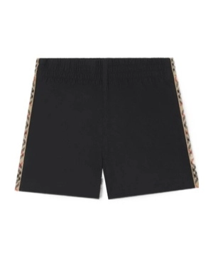 Burberry Check Trim Swim Shorts - Black