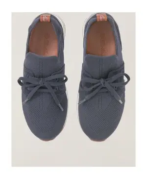 Loro Piana 360 Lp Flexy Walk Low-cut Wool Casual Sneakers - Gray