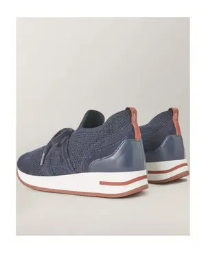Loro Piana 360 Lp Flexy Walk Low-cut Wool Casual Sneakers - Gray