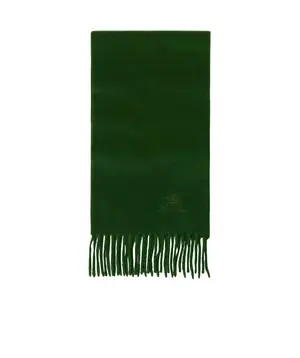 Loro Piana Unita Logo Cashmere Scarf