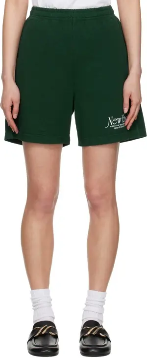 SPORTY  RICH Sporty & Rich New York Gym Shorts