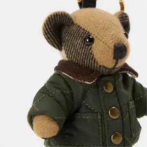 Burberry Quilted Bear Charm