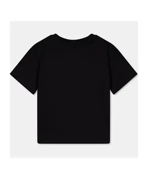 Burberry Round Neck Short Sleeve T-shirt - Black