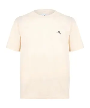 C.P. COMPANY Logo Crew-neck T-shirt - White