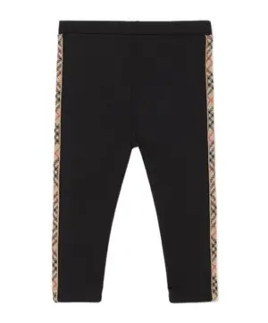 Burberry Check-trim Nylon Leggings