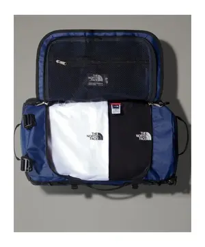 The North Face Base Camp Zipped Duffle Bag - Navy Blue