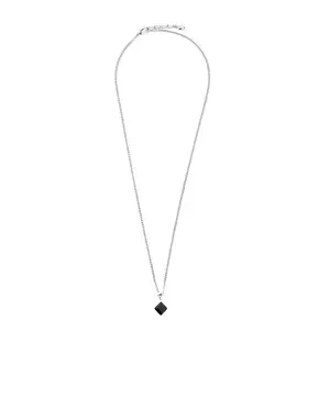 Alexander McQueen Double Skull Chain Necklace - White