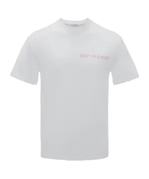 J.W.ANDERSON Jw Anderson Best In Show Graphic Printed T-shirt - White