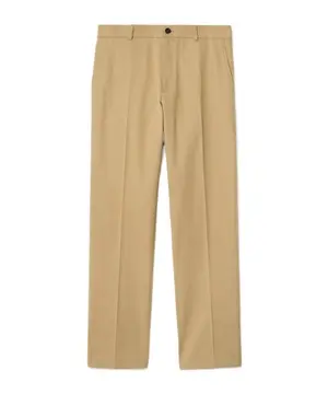 Burberry Cotton Twill Chinos - Hamper Beige