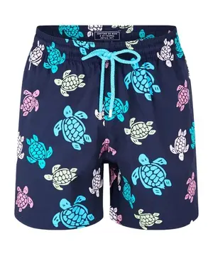 Vilebrequin Large Turtle Swim Shorts - Blue
