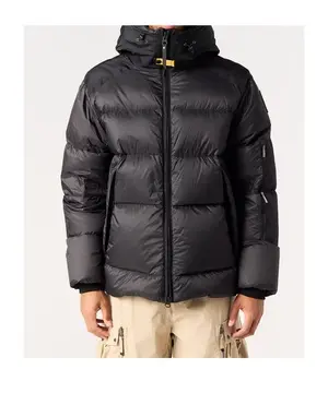 PARAJUMPERS Tyrik Hooded Down Jacket - Black