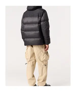 PARAJUMPERS Tyrik Hooded Down Jacket - Black