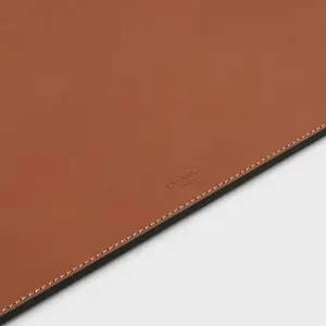 Celine Desk Pad In Natural Calfskin