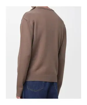 COURREGES Crew-neck Embroidered Sweatshirt