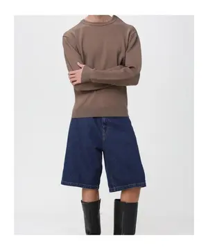 COURREGES Crew-neck Embroidered Sweatshirt
