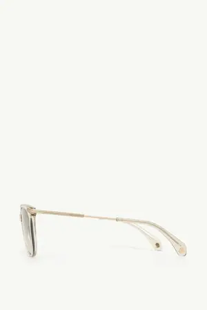 Moncler Korra Oval Sunglasses
