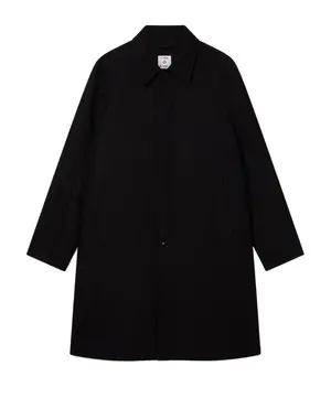 Casablanca Jacquard Coat - Black