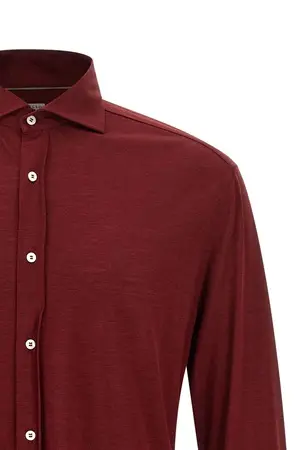Brunello Cucinelli Long-sleeved Buttoned Shirt