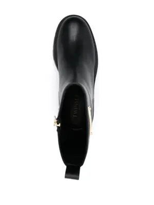 TWINSET Logo-plaque Boots