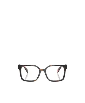 Prada Square Frame Glasses - Black