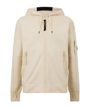 C.P. COMPANY Full Zip Lens Hd Sn62 - Nude