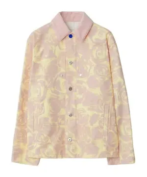 BURBERRY Burberry Rose Print Shirt Jacket