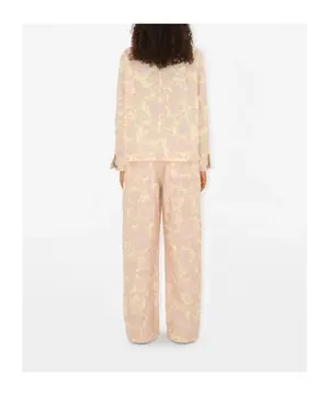 Burberry Rose Print Shirt Jacket