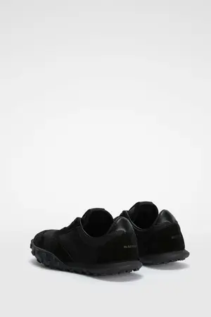 JIL SANDER Embossed Logo Low-top Sneakers - Black