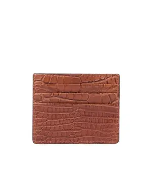 Brunello Cucinelli Embossed Card Holder