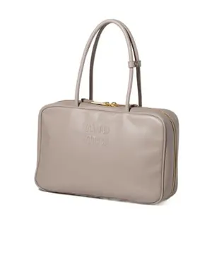 Miu Miu Beau Leather Top Handle Bag
