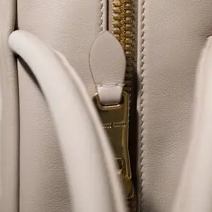 Miu Miu Beau Leather Top Handle Bag